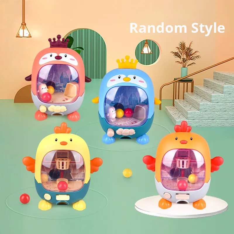 Kids-Desktop-Game-Chicken-Shooting-Penguin-Football-Toy-Finger-Ejection ...