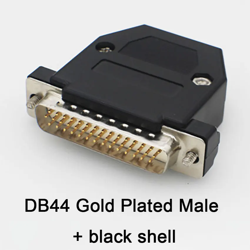 Solderless Wire Connectors DB44 Solderless RS232 Adapter - Male D-SUB ...