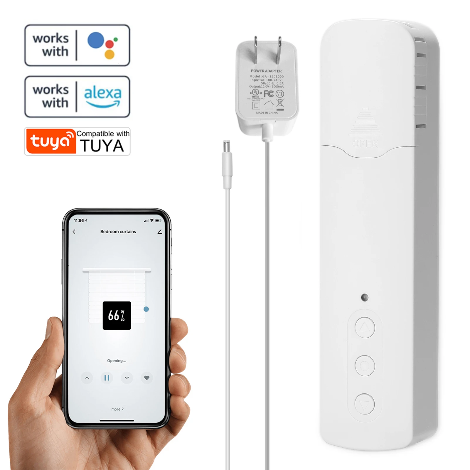 Tuya-WiFi-Intelligent-Pull-Bead-Curtain-Motor-Electric-Blind-Engine-APP ...