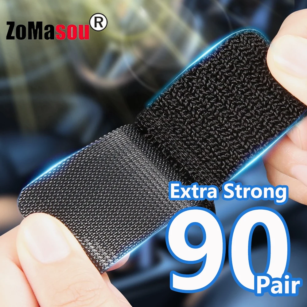 10-90-Self-Adhesive-Fastener-Tape-Extra-Strong-Carpet-Fixing-Sticker ...