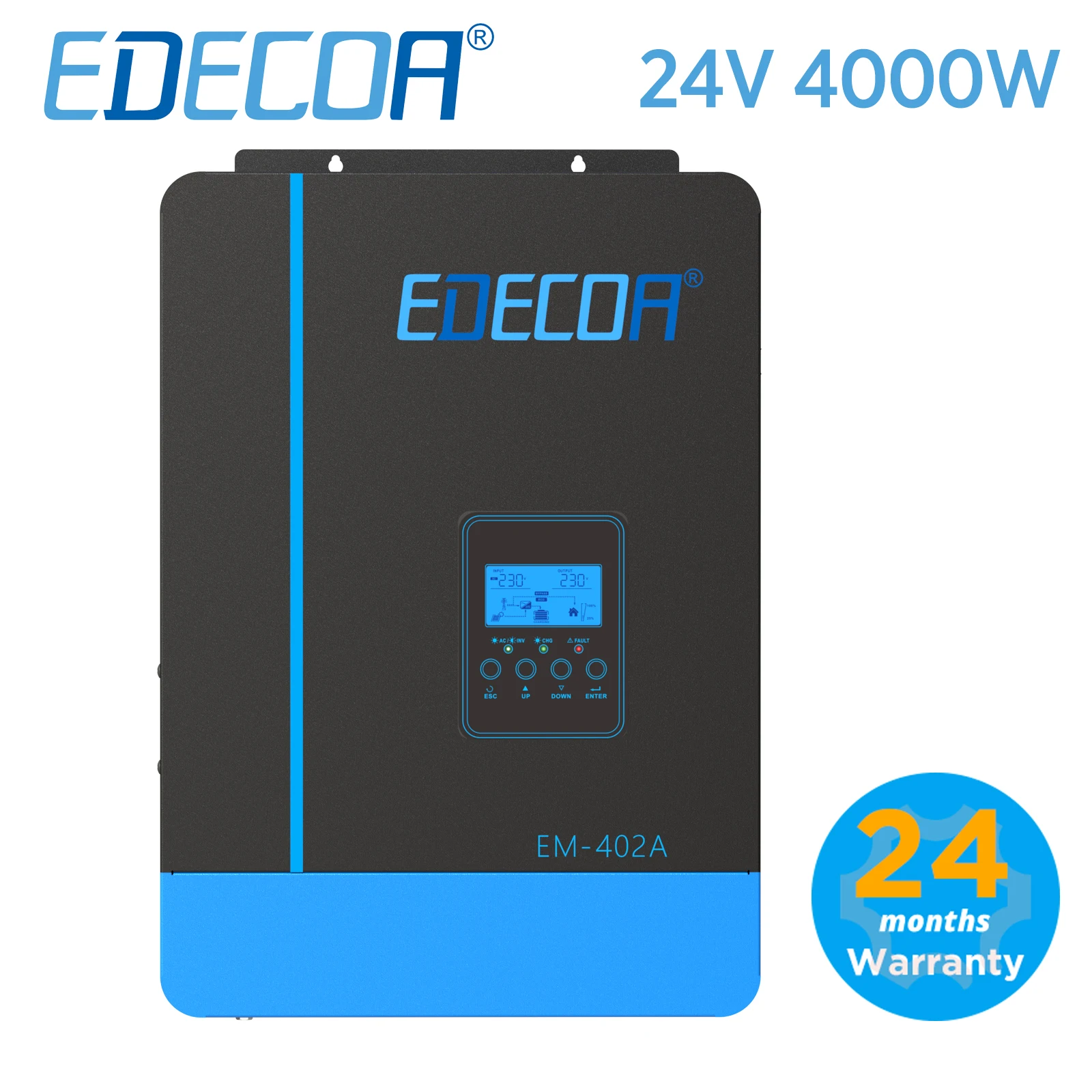 EDECOA-4KW-Hybrid-Solar-Inverter-with-MPPT-110A-Solar-Charger ...