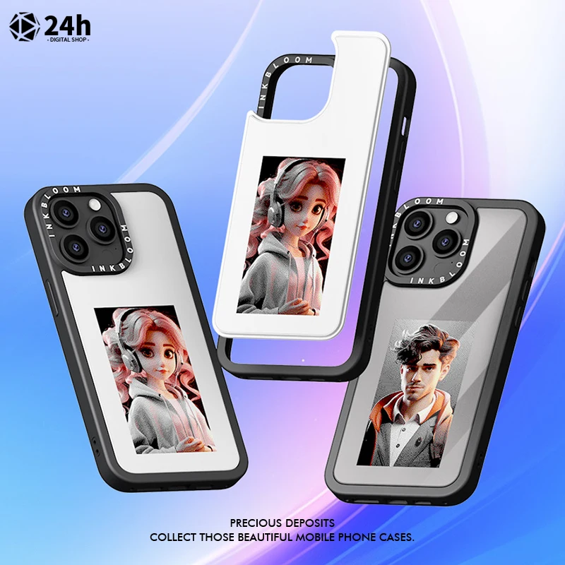 Photo-NFC-Function-Phone-Case-Screen-Display-Mob-For-iPhone-13-15-14 ...