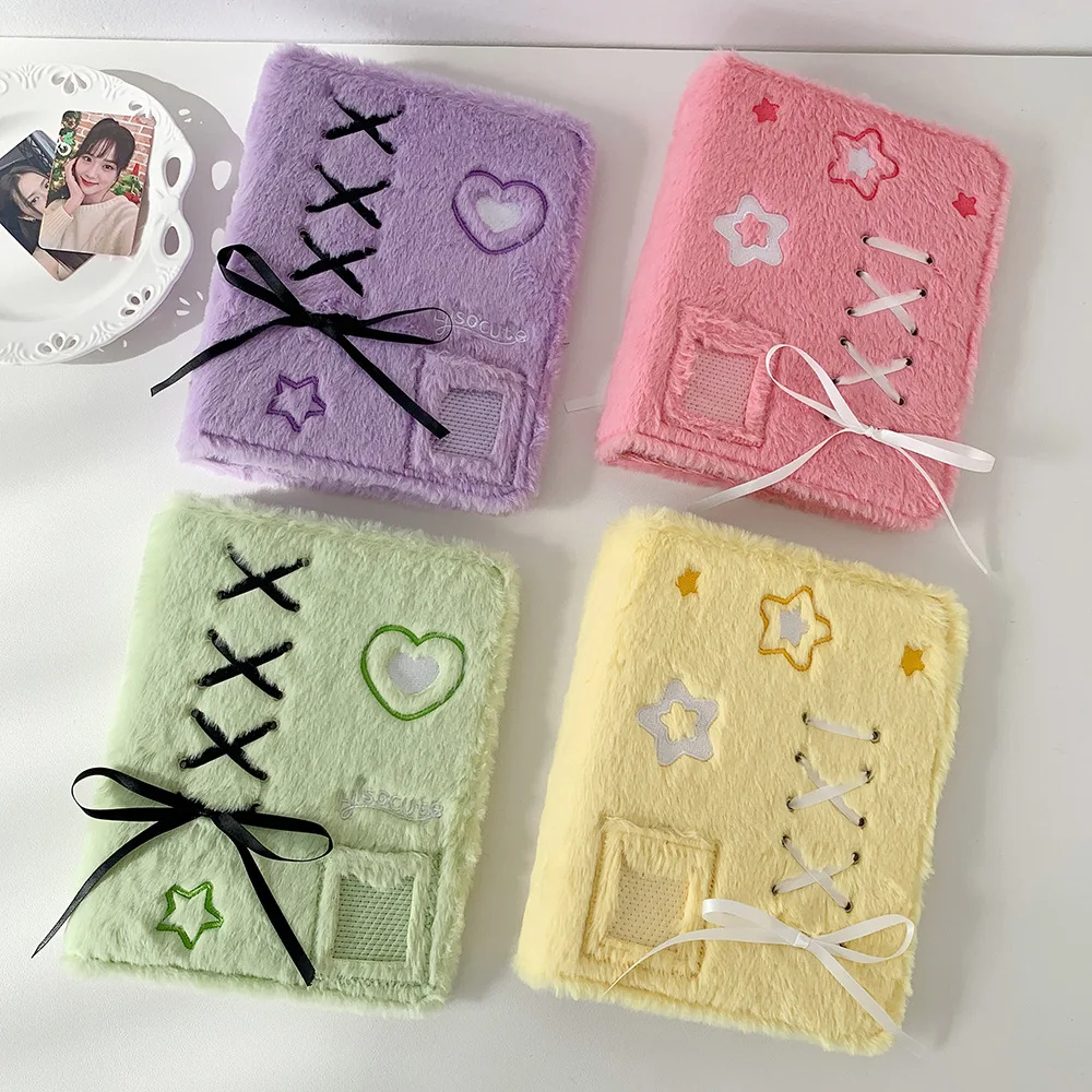 Hisocute Original A5 Ballet Style Plush Kpop Photocard Binder – Pastel ...