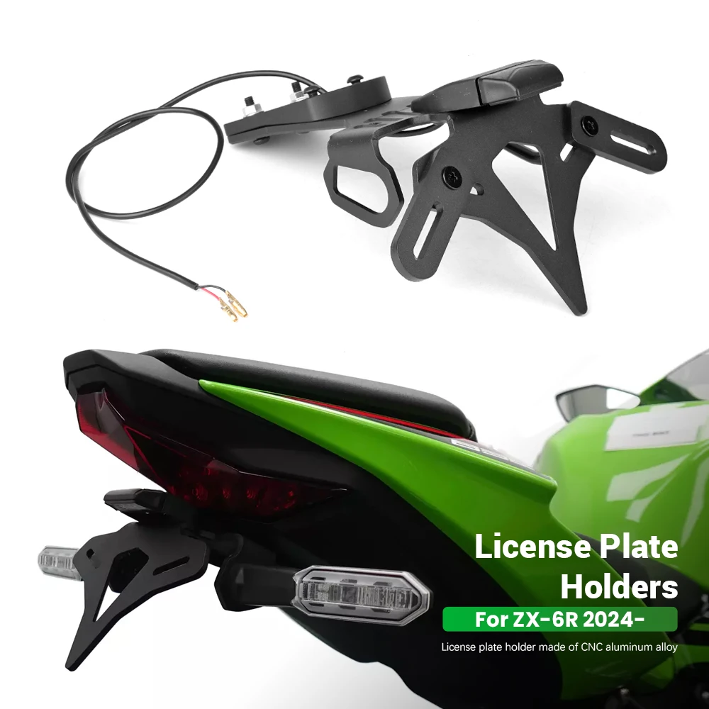 New-For-Kawasaki-Ninja-ZX-6R-ZX6R-ZX-6R-2024-Motorcycle-Rear-Short-Tail ...