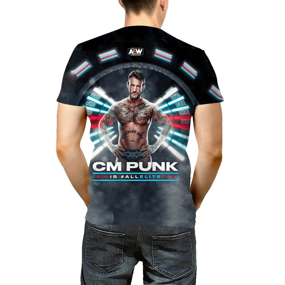 Wwe T-shirts | Tops - Summer New Short-sleeved T-shirt Men's Casual ...