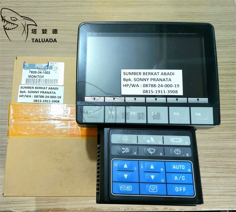 Monitor 7835-34-1002 78-35-341002 7835-34-1004 display panel PC200-8MO ...