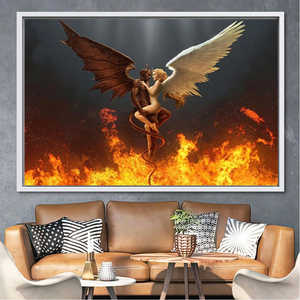 Angel And Demons Art