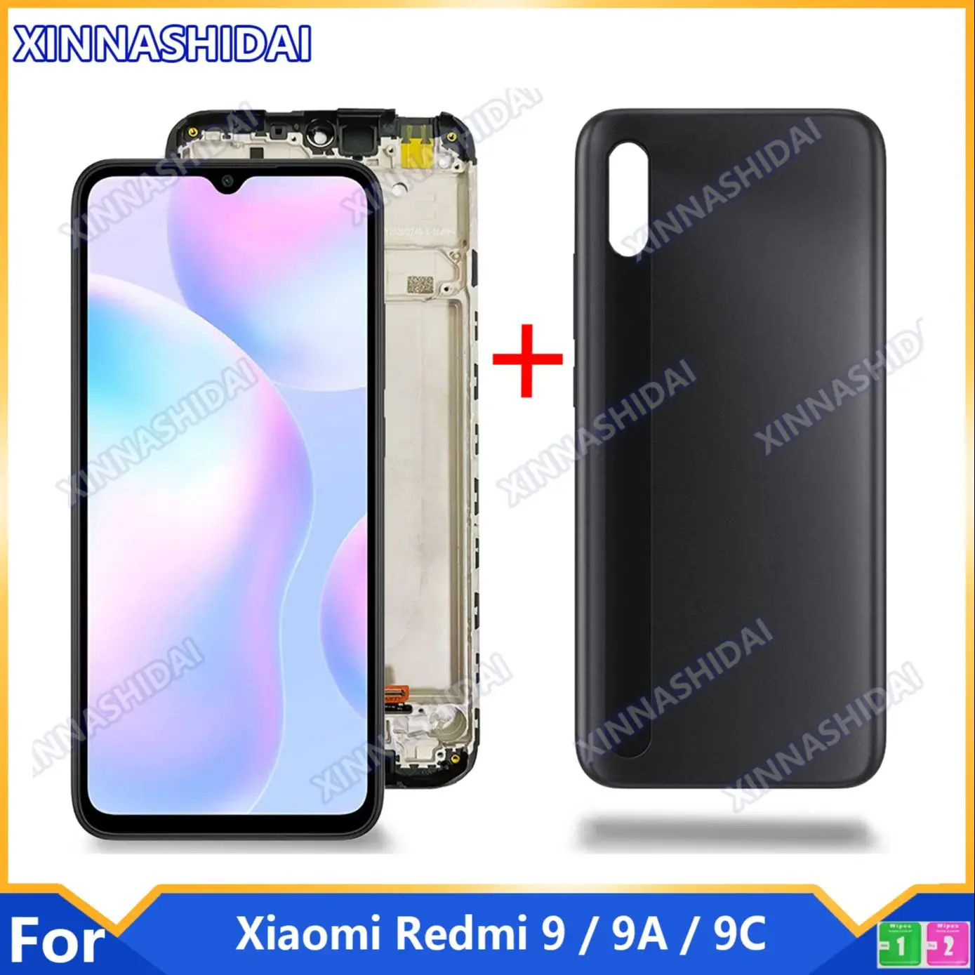 LCD-For-Xiaomi-Redmi-9A-LCD-With-Frame-Display-And-Touch-Screen ...