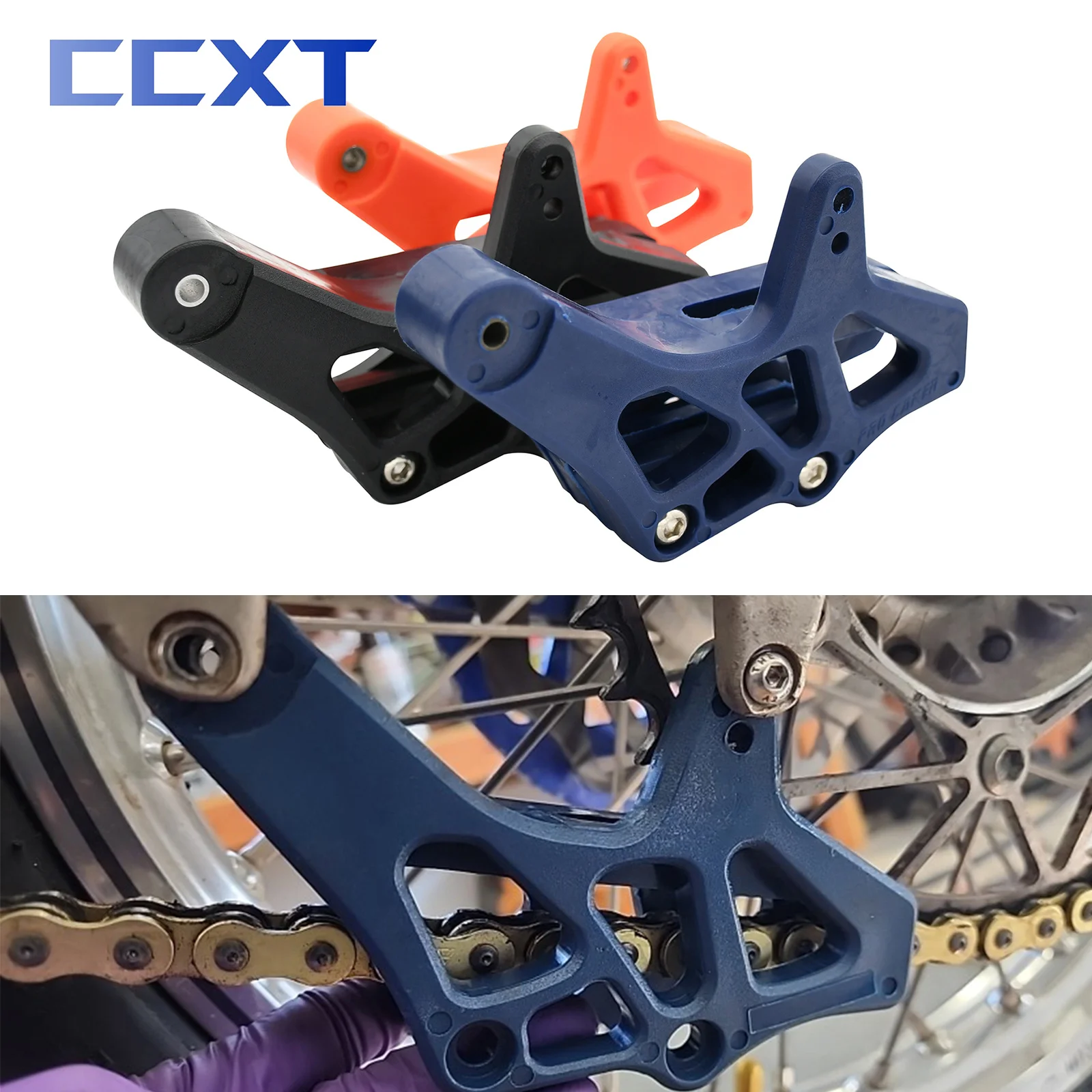 Motorcycle-Plastic-Chain-Guide-Guard-Protector-For-Husqvarna-FC-FX-FE ...