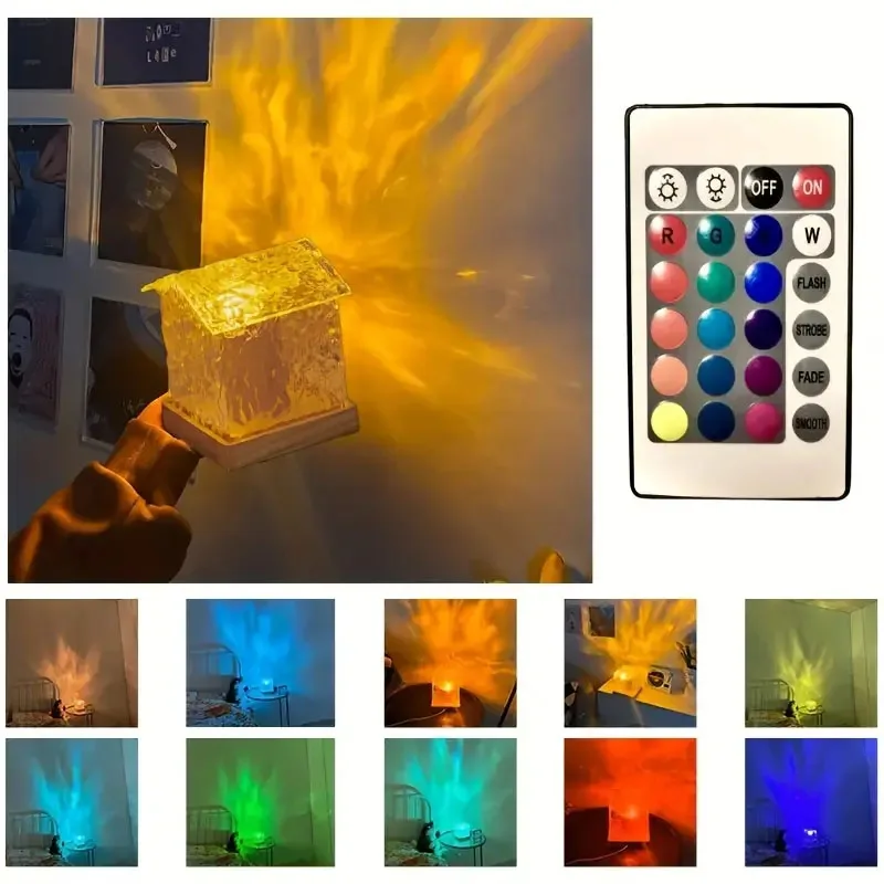 1-3-16-Color-Water-Ripple-Night-Light-LED-Crystal-Lamp-USB-Rotating ...