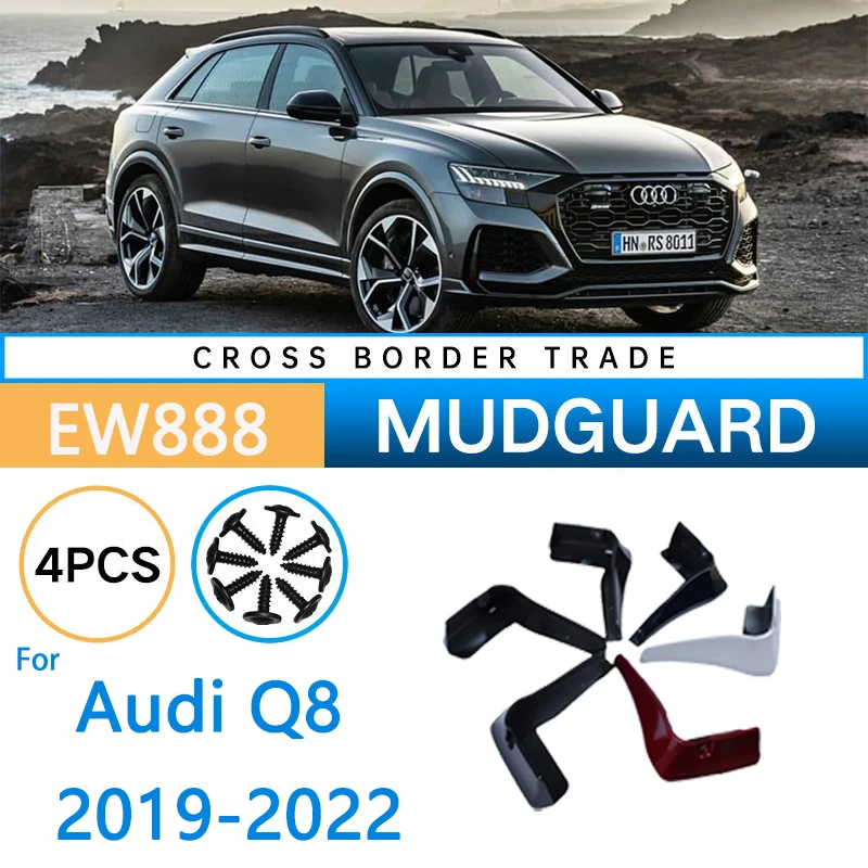 Car-Fender-for-Audi-Q8-Accessories-2019-2020-2021-2022-Auto-Baking ...
