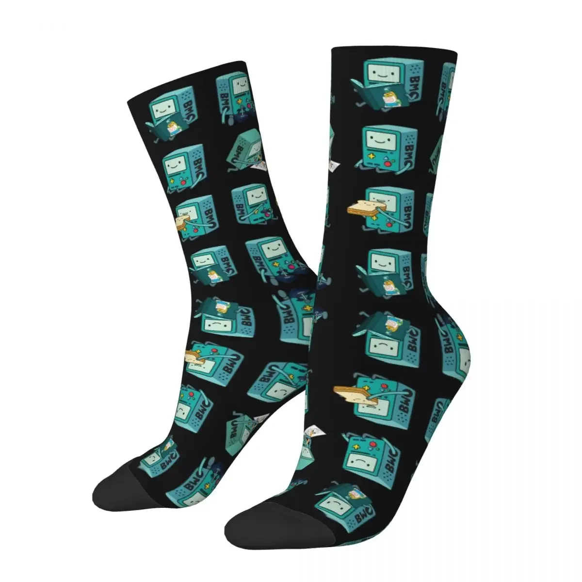 Finn-Jake-BMO-Socks-Harajuku-High-Quality-Stockings-All-Season-Long ...