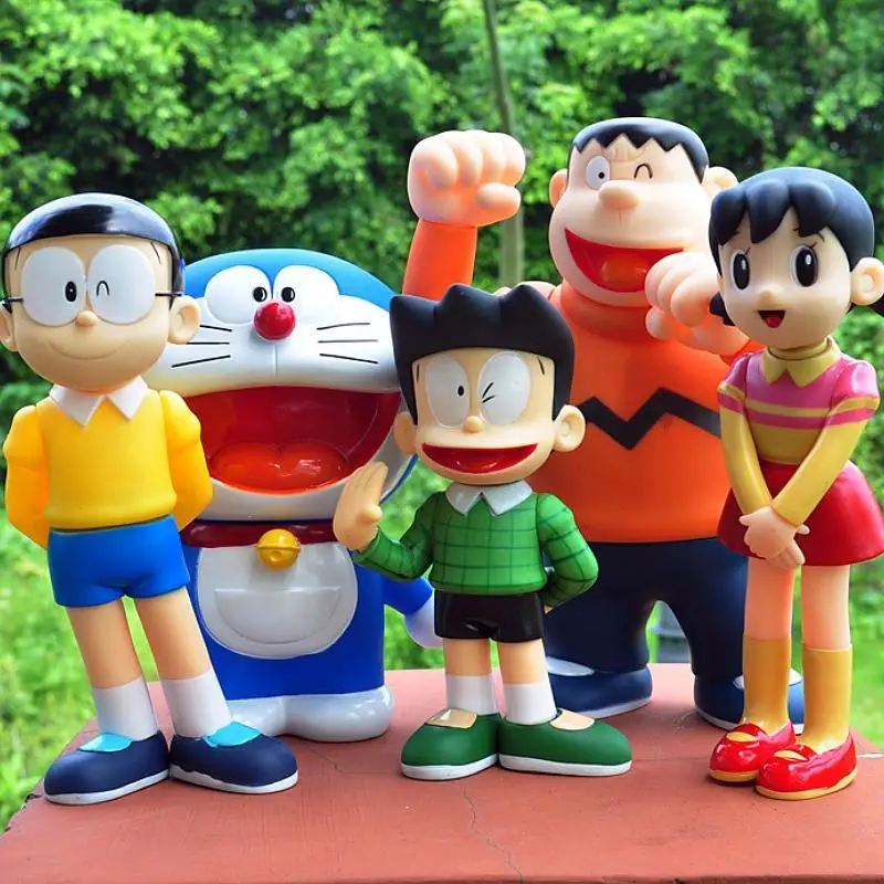 5pcs-Anime-Doraemon-Kawaiifamily-Gouta-Takeshi-Nobita-Nobi-Minamoto ...