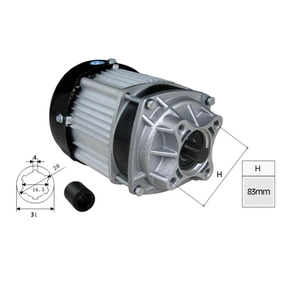 750w Dc 48v brushless motor, electric bicycle motor, BLDC. BM1418ZXF 02 ...