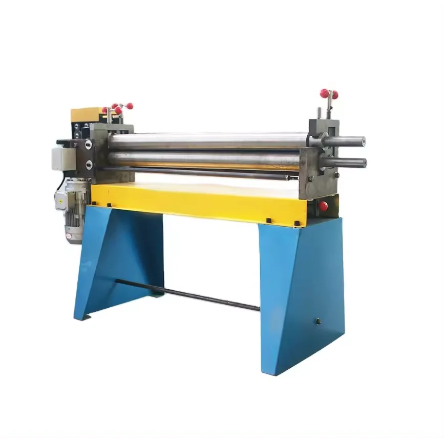 Electric-3-roller-Bending-Machine-Sheet-Rolling-Machine-Stainless-Steel ...