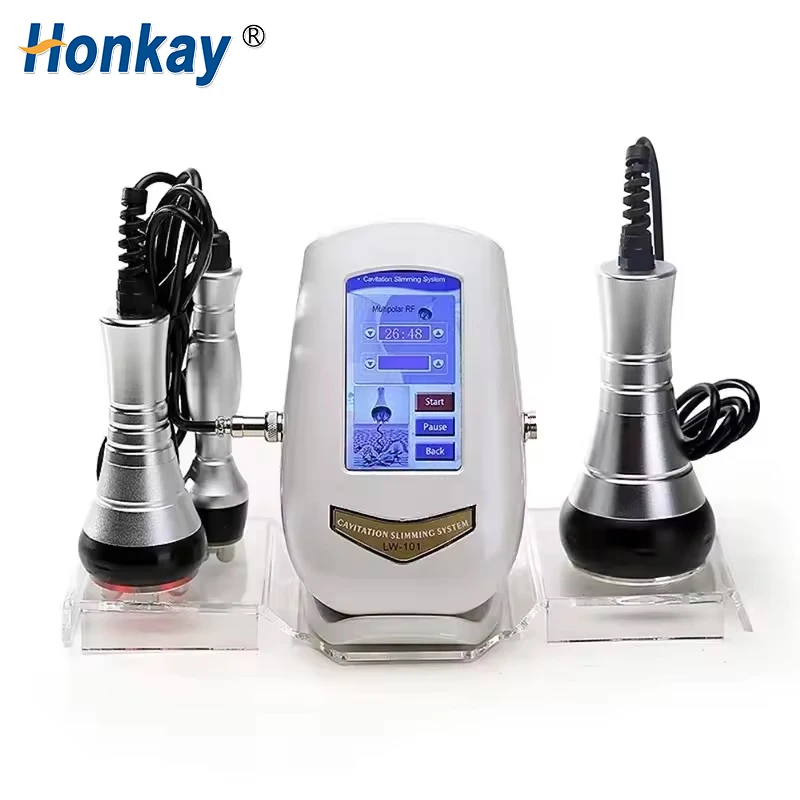 3 in 1 40K Cavitation Slimming Machine Multi-Polar RF Body Shaping ...