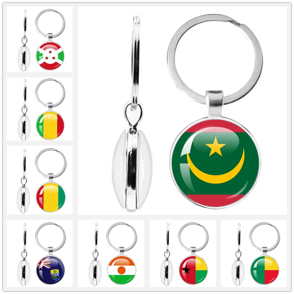 Mauritania,Mali,Rwanda,Coate d'Ivoire,Burundi,Burkina Faso 25mm Glass ...