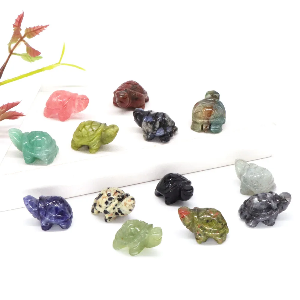 1-Mini-Turtle-Tortoise-Natural-Stones-Healing-Crystals-Carved-Animal ...
