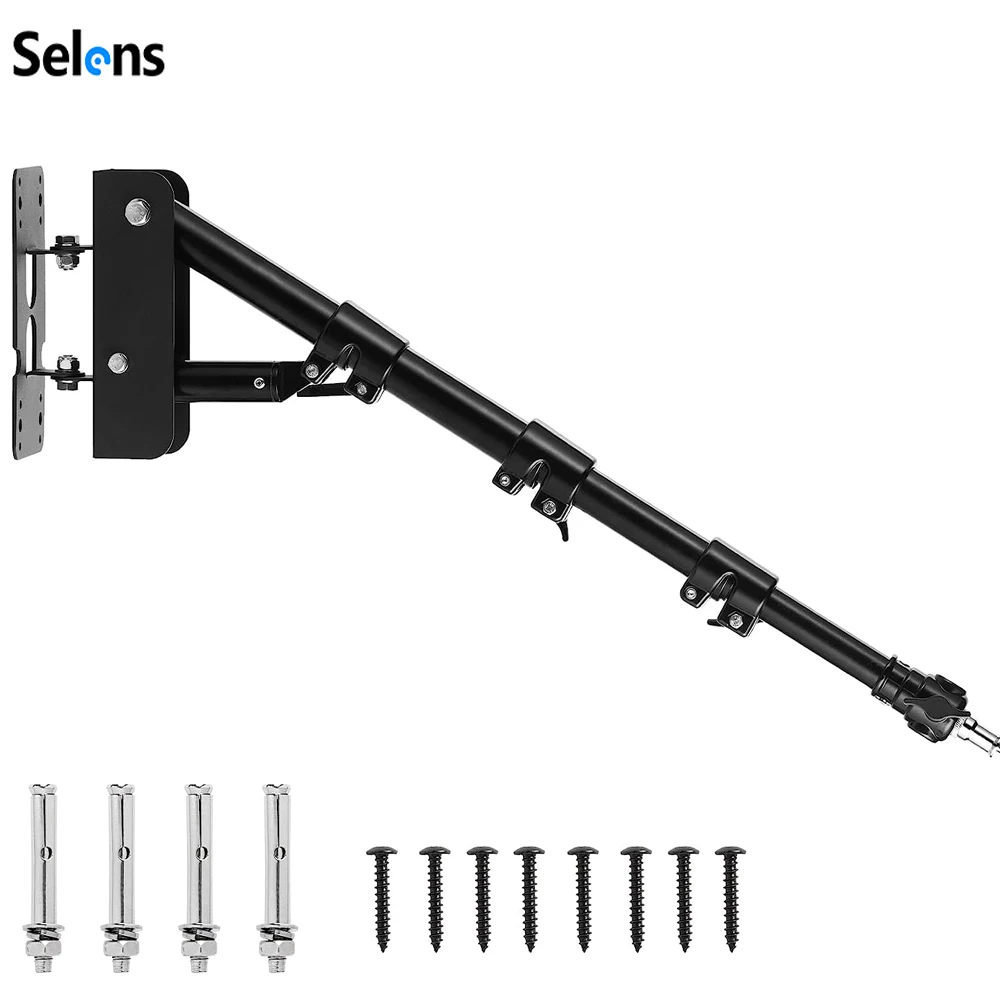 Wall-mounted-Adjustable-Triangle-Stand-Arm-Wall-Tripod-Photography ...