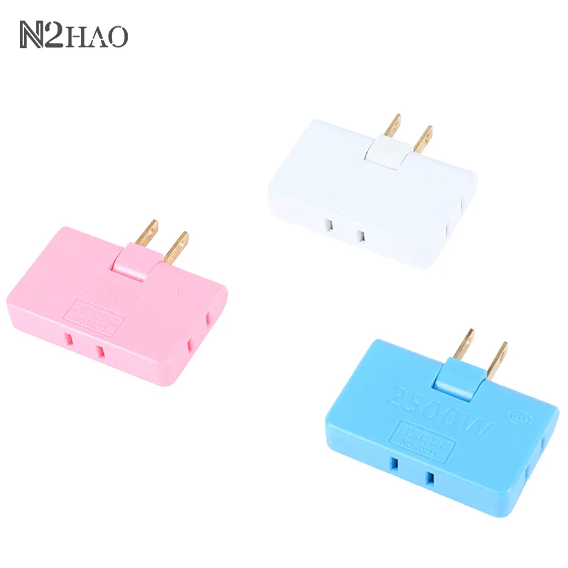 New-1PCS-Rotatable-Socket-Converter-180-Degree-Multi-Plug-Slim-Wireless ...