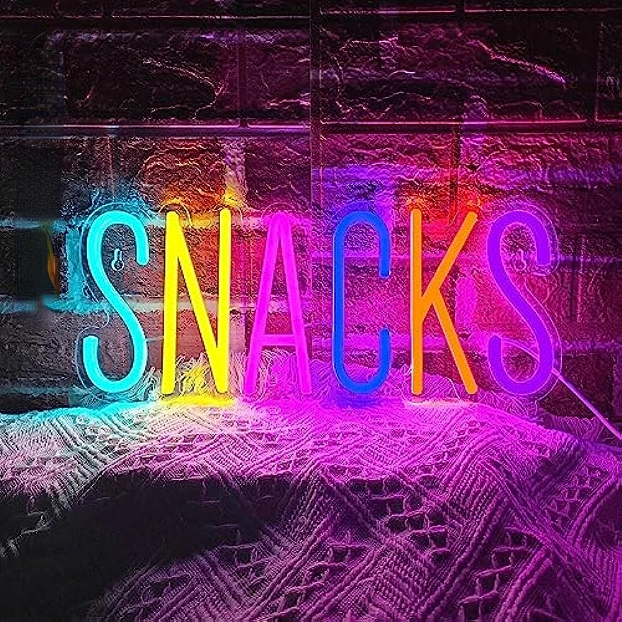 Snack-Bar-Sign-for-Art-Wall-Decor-Cake-Candy-Shop-Snack-Stall-Mancave ...