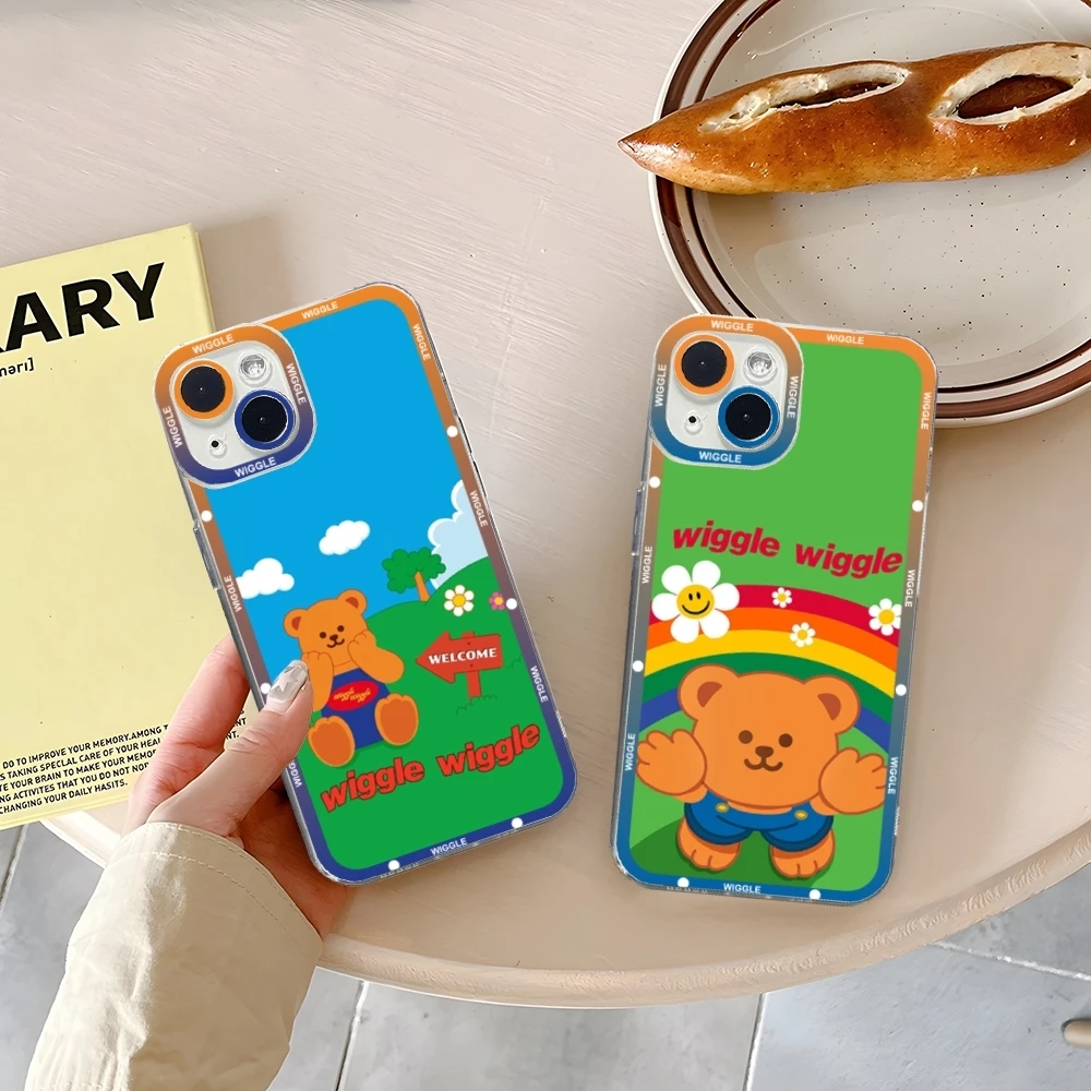 Wiggle Wiggle Phone Case For IPhone 16ProMax 16 15 13 14 12 11 Pro Max ...