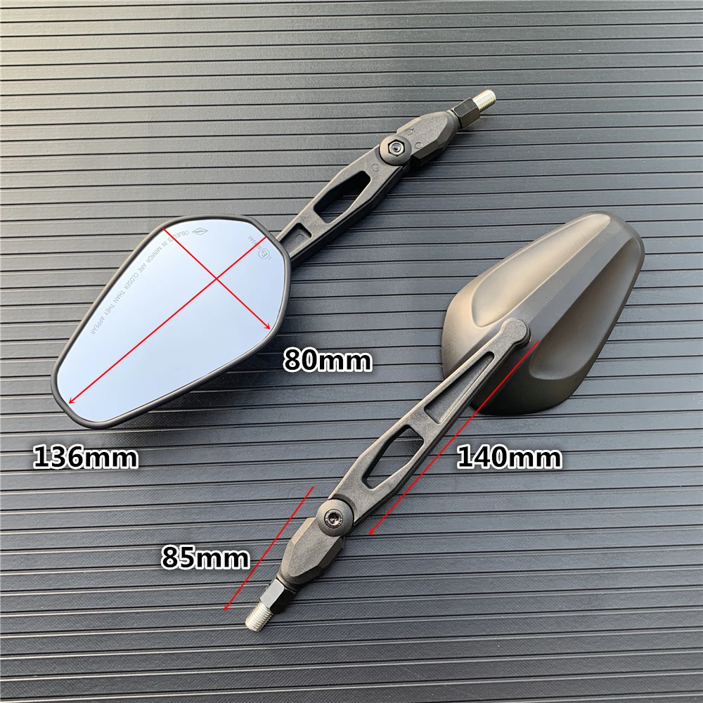 Motorcycle-Foldable-Oval-Rearview-Mirror-For-Yamaha-Suzuki-Ducati ...