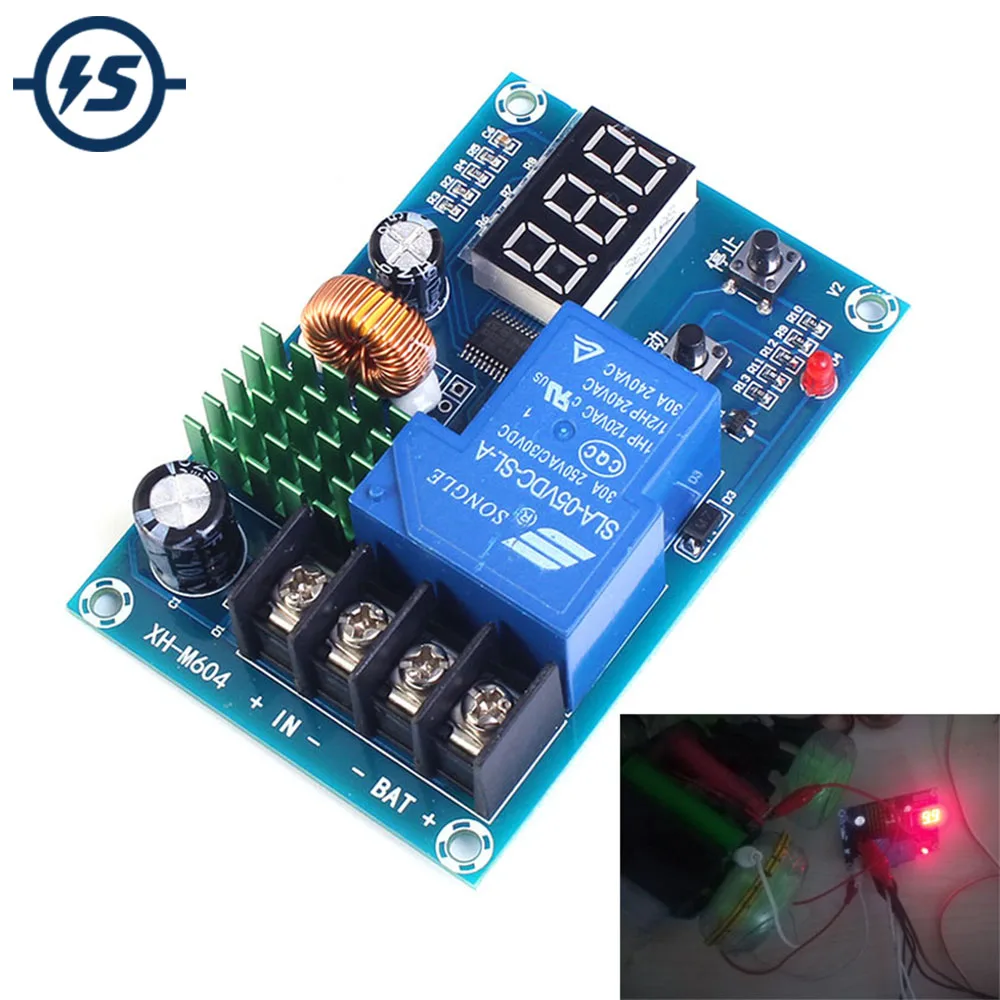 Battery Charger Control Module DC 6-60V Storage Lithium Battery ...