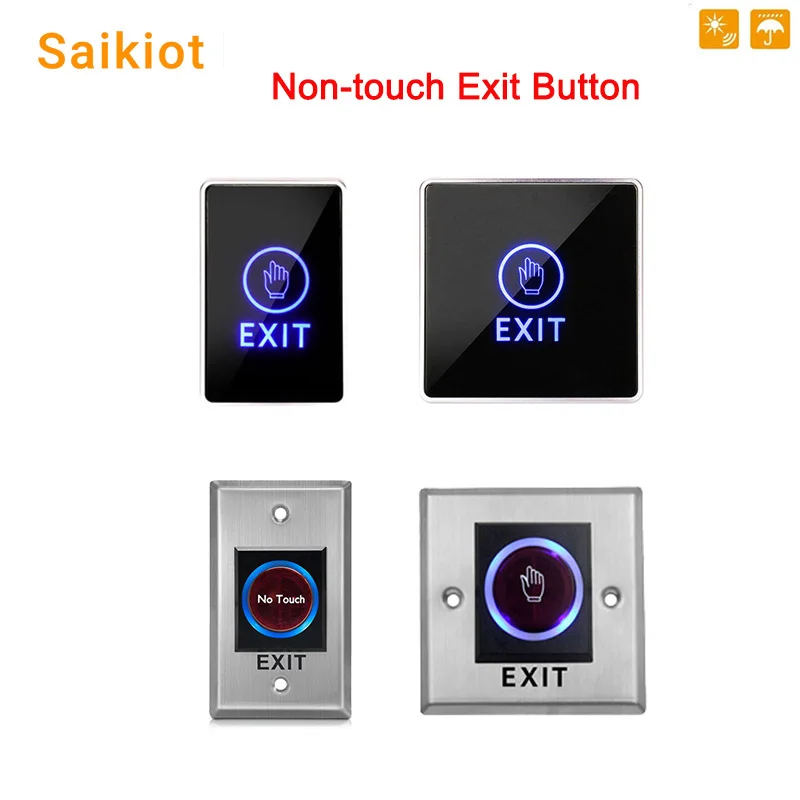 Saikiot-Touchless-Exit-Switch-Push-Button-Stainless-steel-No-touch ...