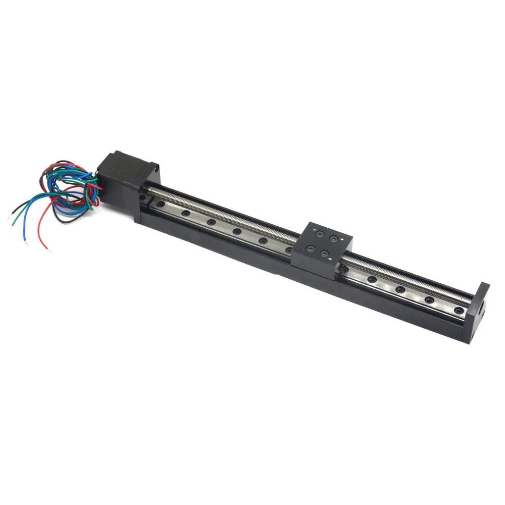 200mm-Effective-Travel-Length-Mini-Linear-Rail-Guide-Lead-Screw-T6x1 ...