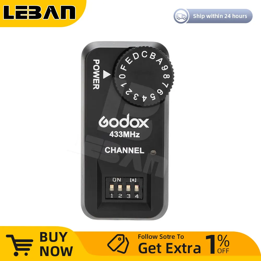 Godox FTR-16s Receiver Flash Wireless Power Control Receiver for Godox ...