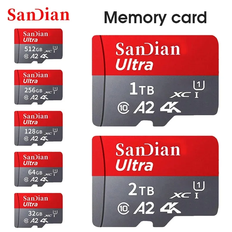 Original-Micro-TF-SD-Card-512GB-256GB-128GB-64GB-A2-C10-TF-Card-Usb ...
