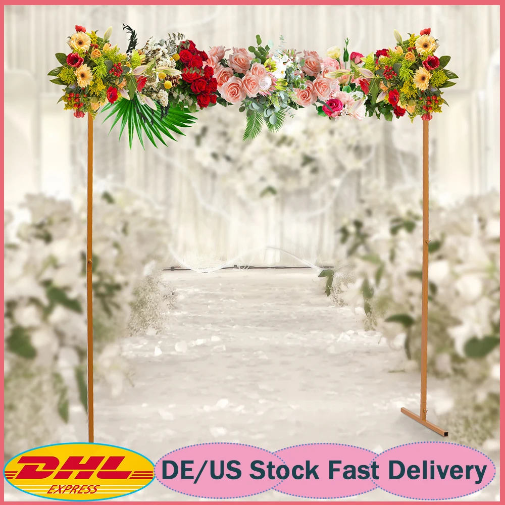 Wedding-Arch-Stand-Bases-Square-Circel-Garden-Arch-Metal-Rack-Easy-Arch ...