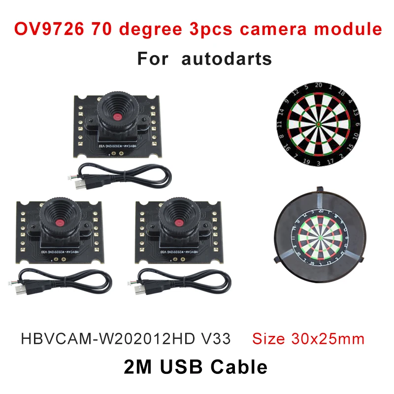 HBVCAM ov9726 70 degrees camera module for autodarts scoring system ...