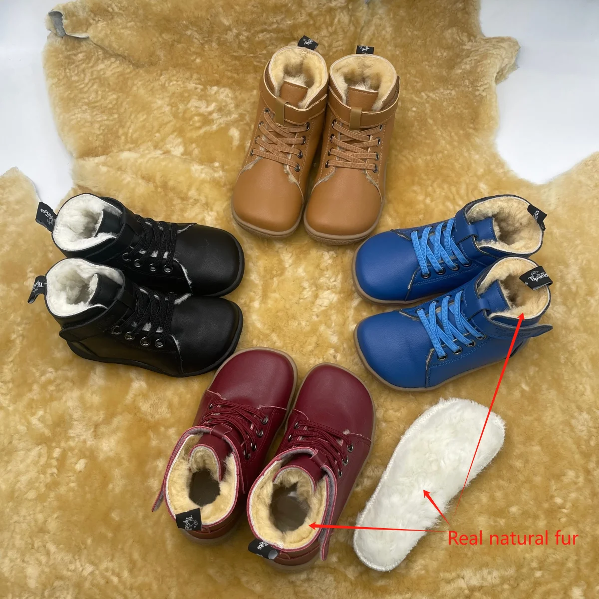 TipsieToes-Genuine-Leather-Winter-Barefoot-Winter-Boot-with-Real-Fur ...
