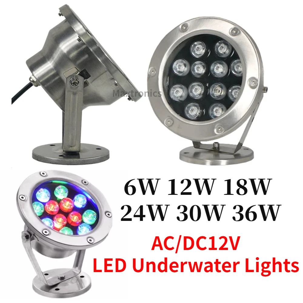 AC-DC12V-LED-Underwater-Lights-RGB-Green-Blue-Yellow-White-6W-12W-18W-24W-30W-36W.jpg