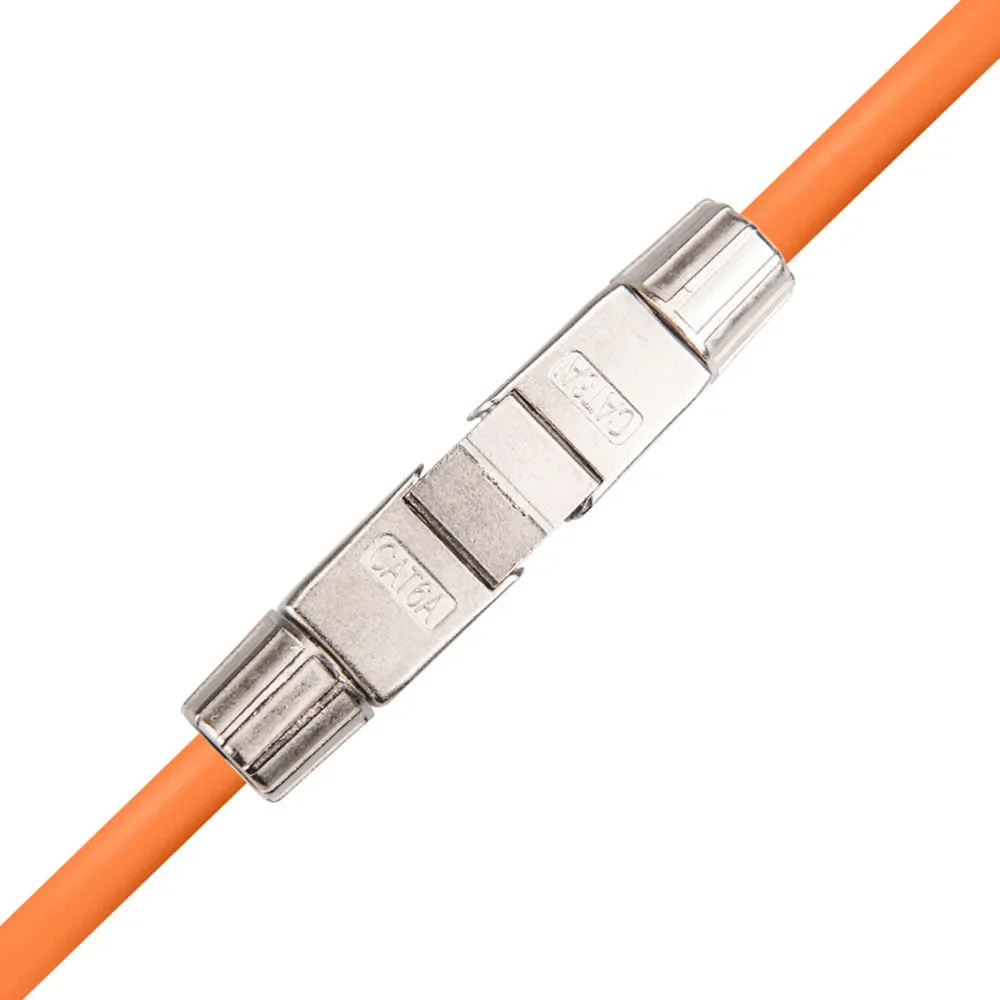 RJ45 Plug Module Cat6A Cat7 Connector 10Gbps Network Full Shielding ...