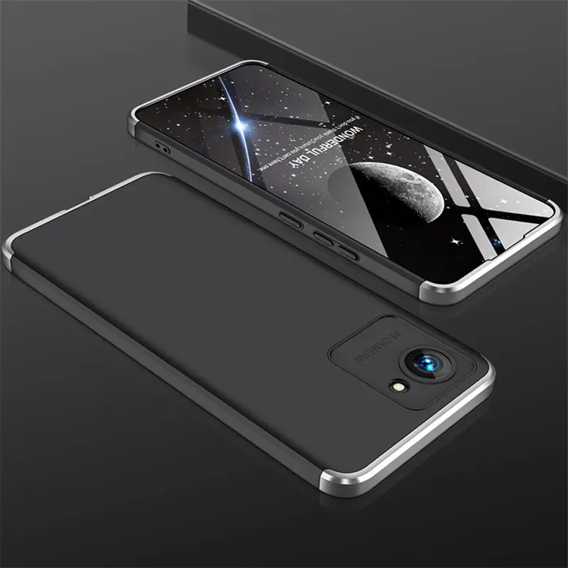 Realme C30 RealmeC30 RMX3581 Case 360 Full Protection Shockproof Matte ...