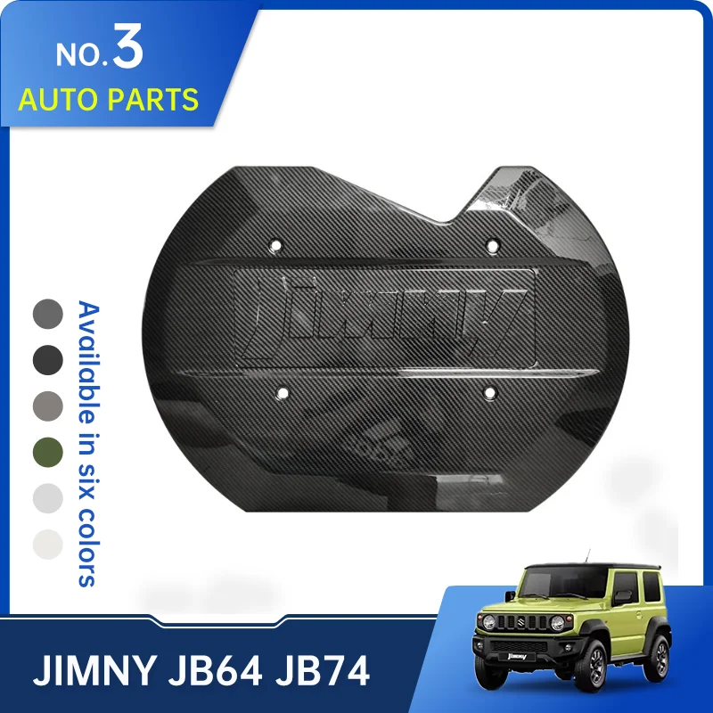Turtle shell Spare Wheel Cover For Suzuki Jimny JB64 JB74W 2019 2022 High Quality ABS Spare Tire ...