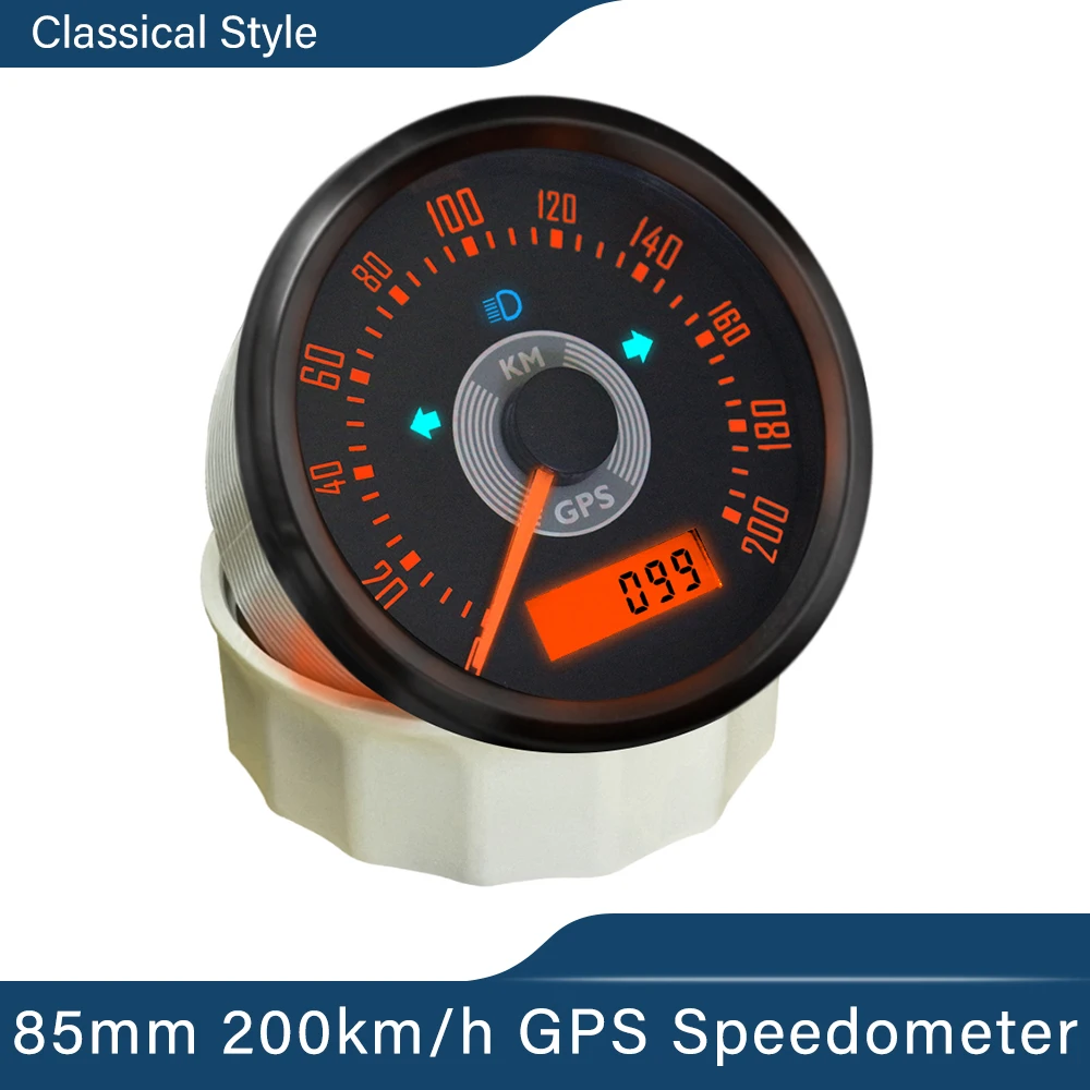 Newest-85mm-Odometer-Adjustable-GPS-Speedometer-160km-h-200km-h-220MPH ...