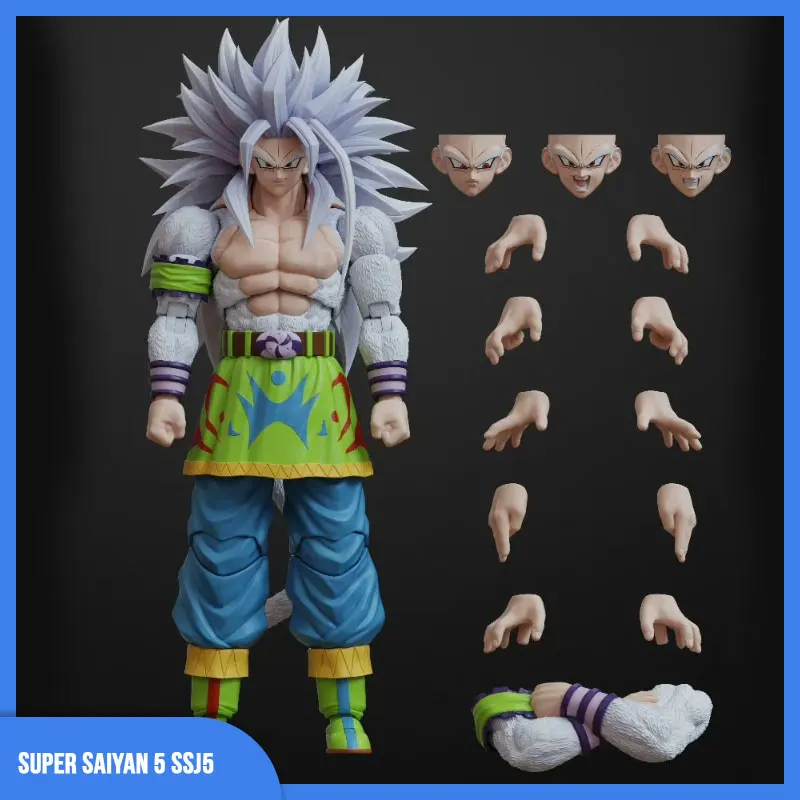 Kong Studio-figura de Dragon Ball Shf Super Saiyan 5 Ssj5 Beast ...