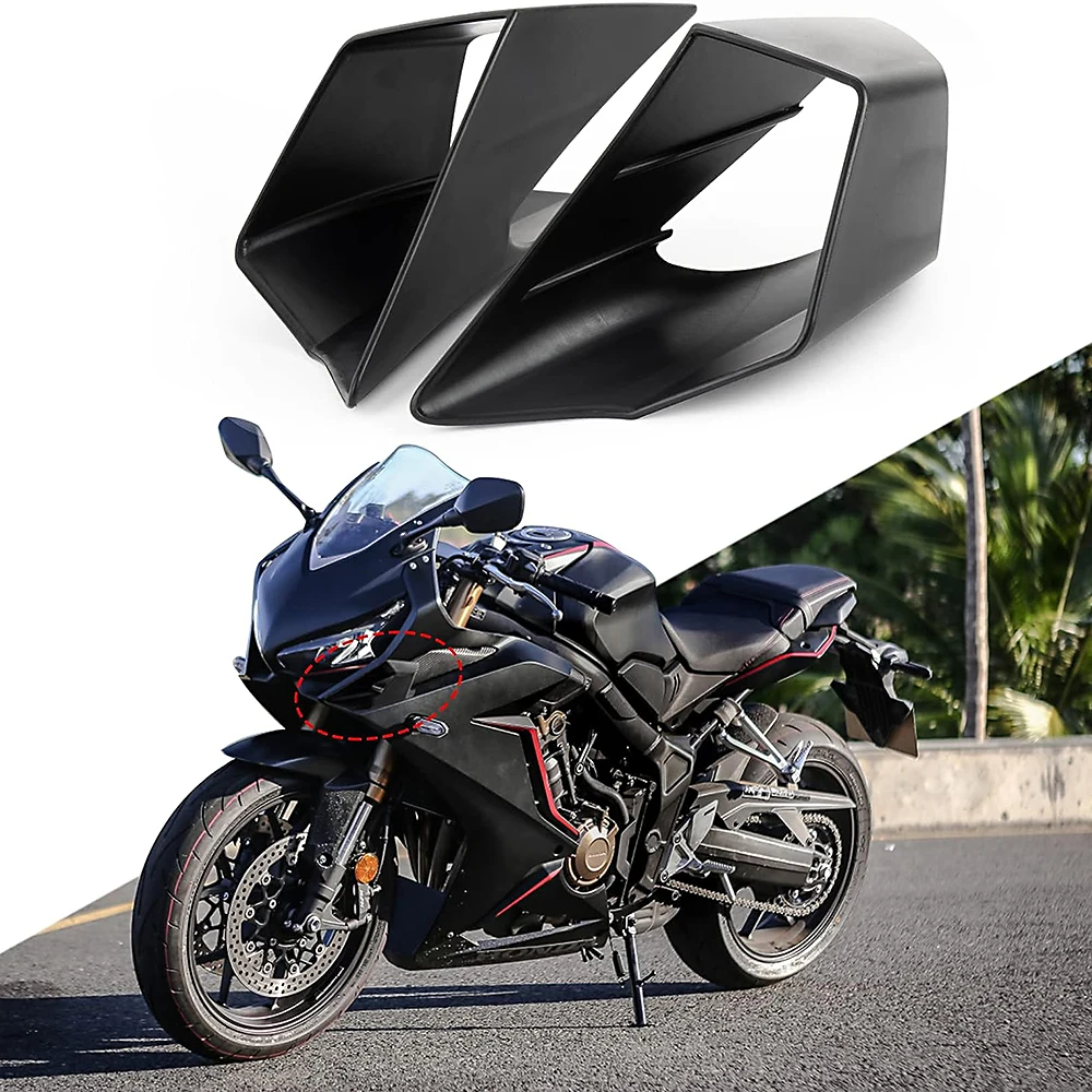 Capa-de-prote-o-de-asa-lateral-da-motocicleta-winglets-de-carenagem ...