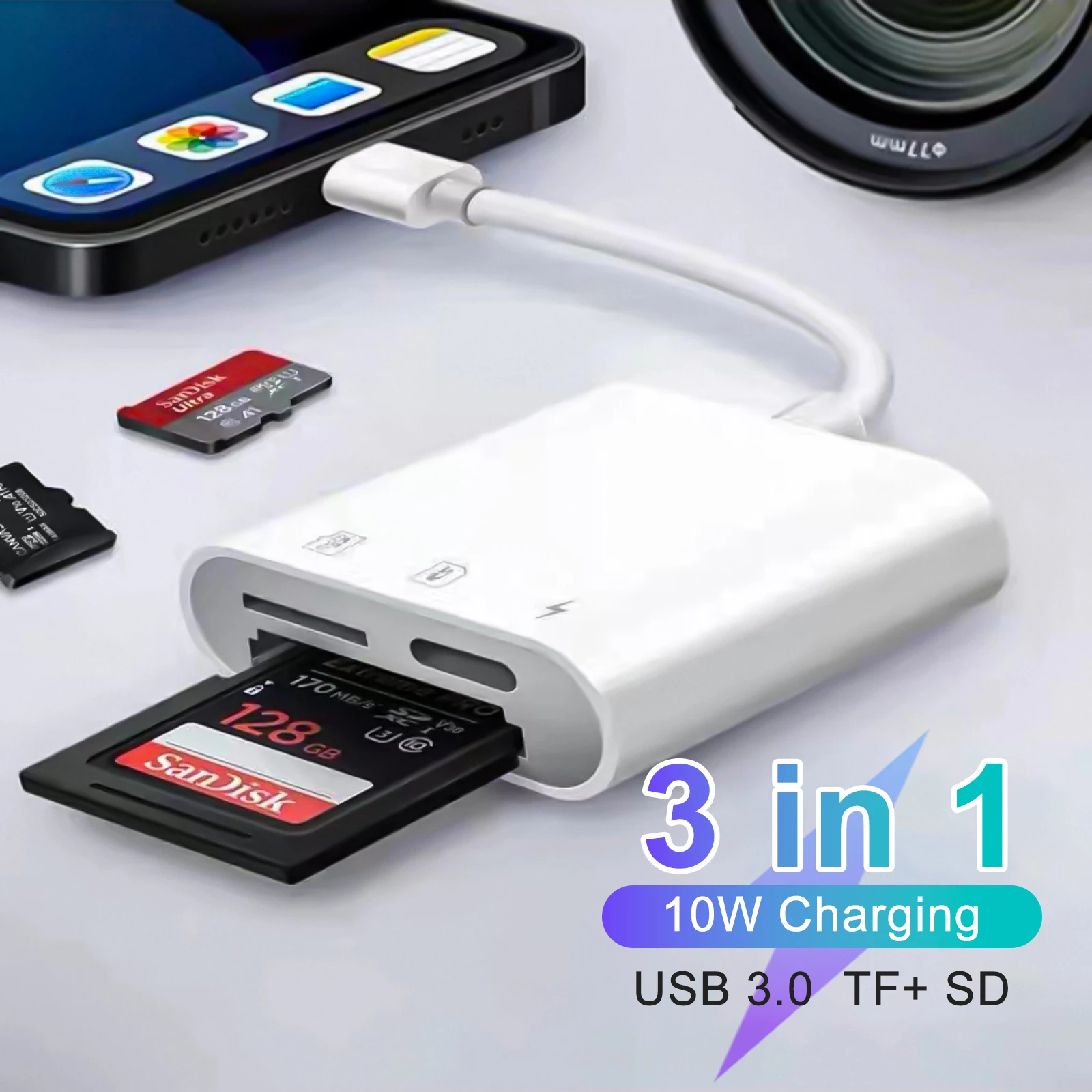 3-in1-SD-Card-Reader-for-iPhone-Micro-SD-Card-Reader-Memory-Card-Reader ...