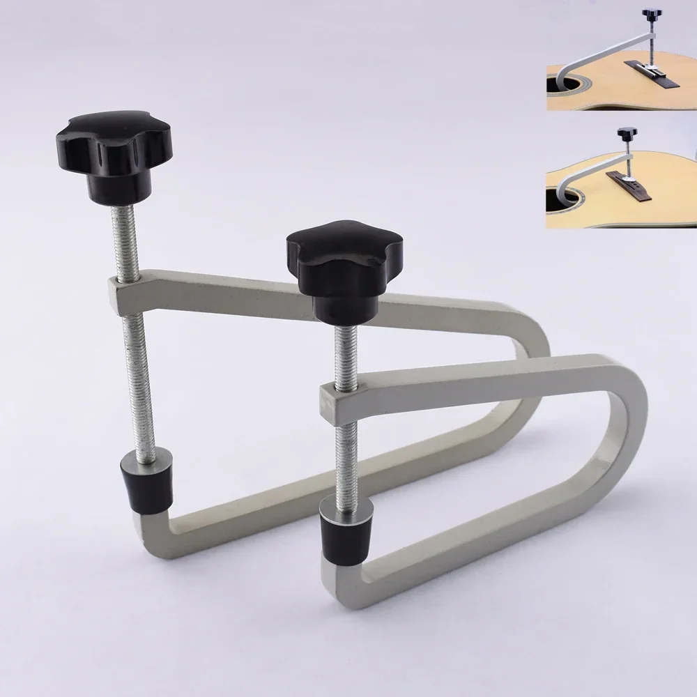 Acoustic Guitar Accessories Bridge Clamp / Cast Steel Deep Throat Clamp ...