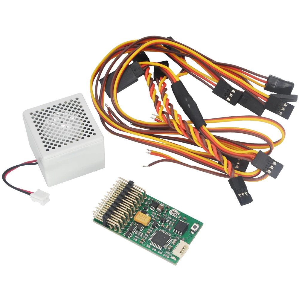 DasMikro TBS Mini Sound Unit V3 With Speaker Larger Sound Memory 4-6V ...