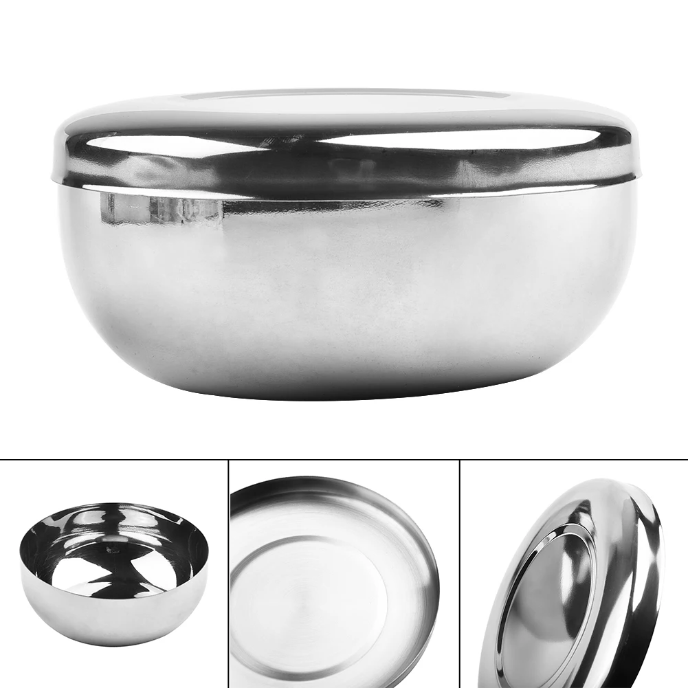 Stainless Steel Rice Bowl For Home, Kitchen, Party, Outdoor Camping ...