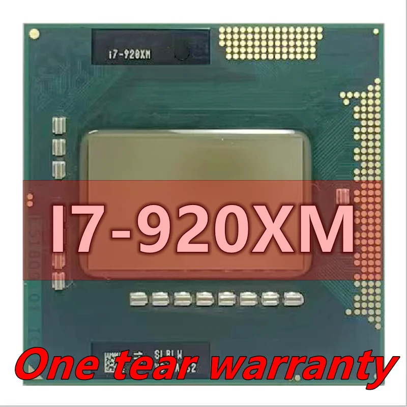 I7-920XM I7 920XM SLBLW 2.0 GHz Quad-Core Prosesor CPU Delapan Ulir 8M ...
