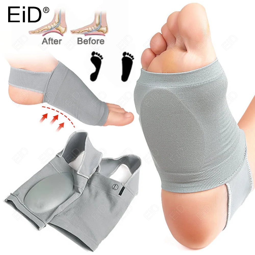 Flat-Feet-Arch-Support-Orthopedic-Insoles-Bandage-Pads-For-Shoes-Men ...
