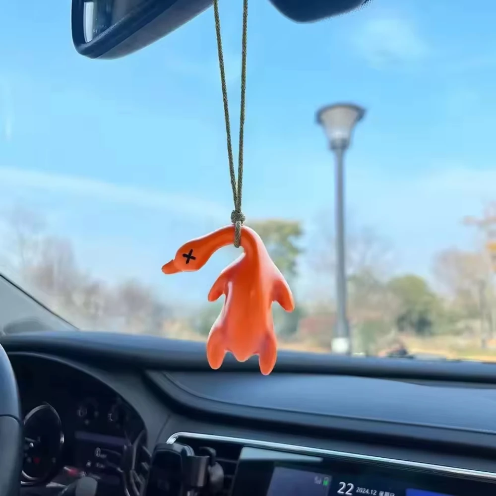 Goose Keychain Roast Duck Rope Keyring Backpack Pendant Ultraviolet ...