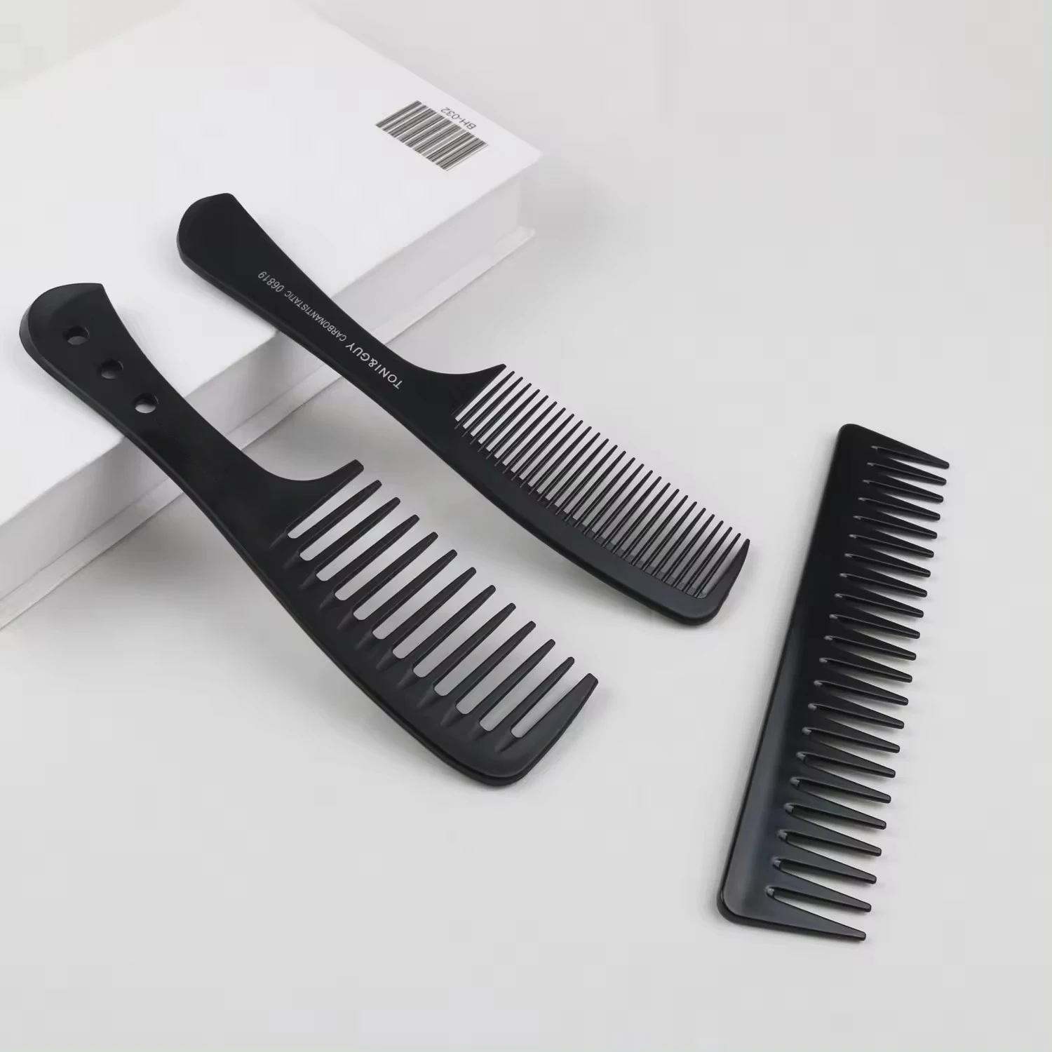 Carbon-fiber-wide-tooth-comb-Cross-Border-explosive-sharp-tail-Hair ...